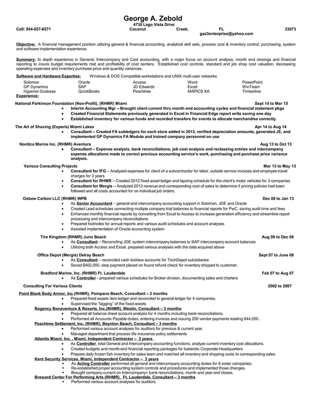 Resume - 3.2015 rev | PDF