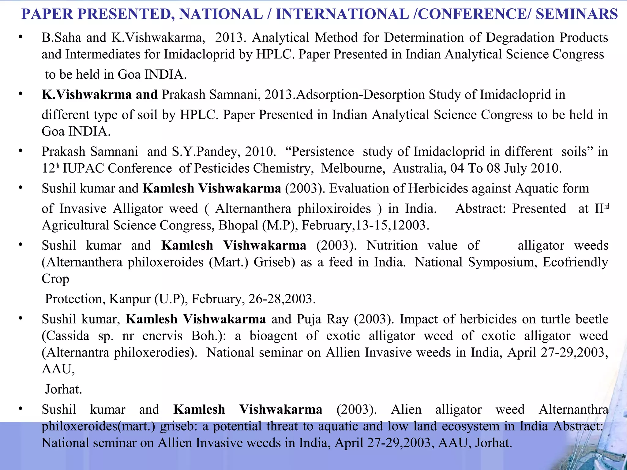 Kamlesh -Resume ppt | PPT