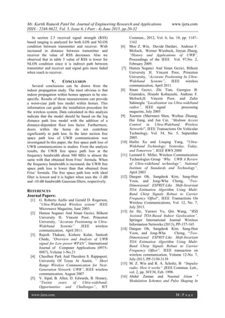 Indoor Radio Propagation Model Analysis Wireless Node Distance and Free ...