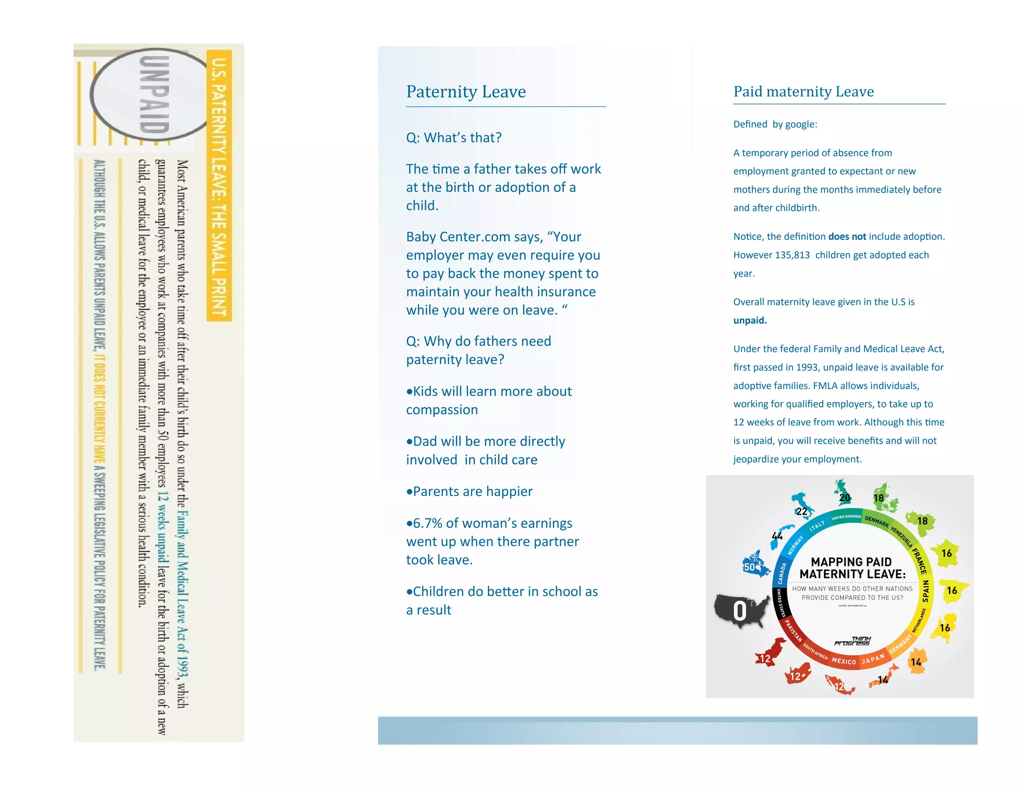 Meternity and paternity leave | PDF