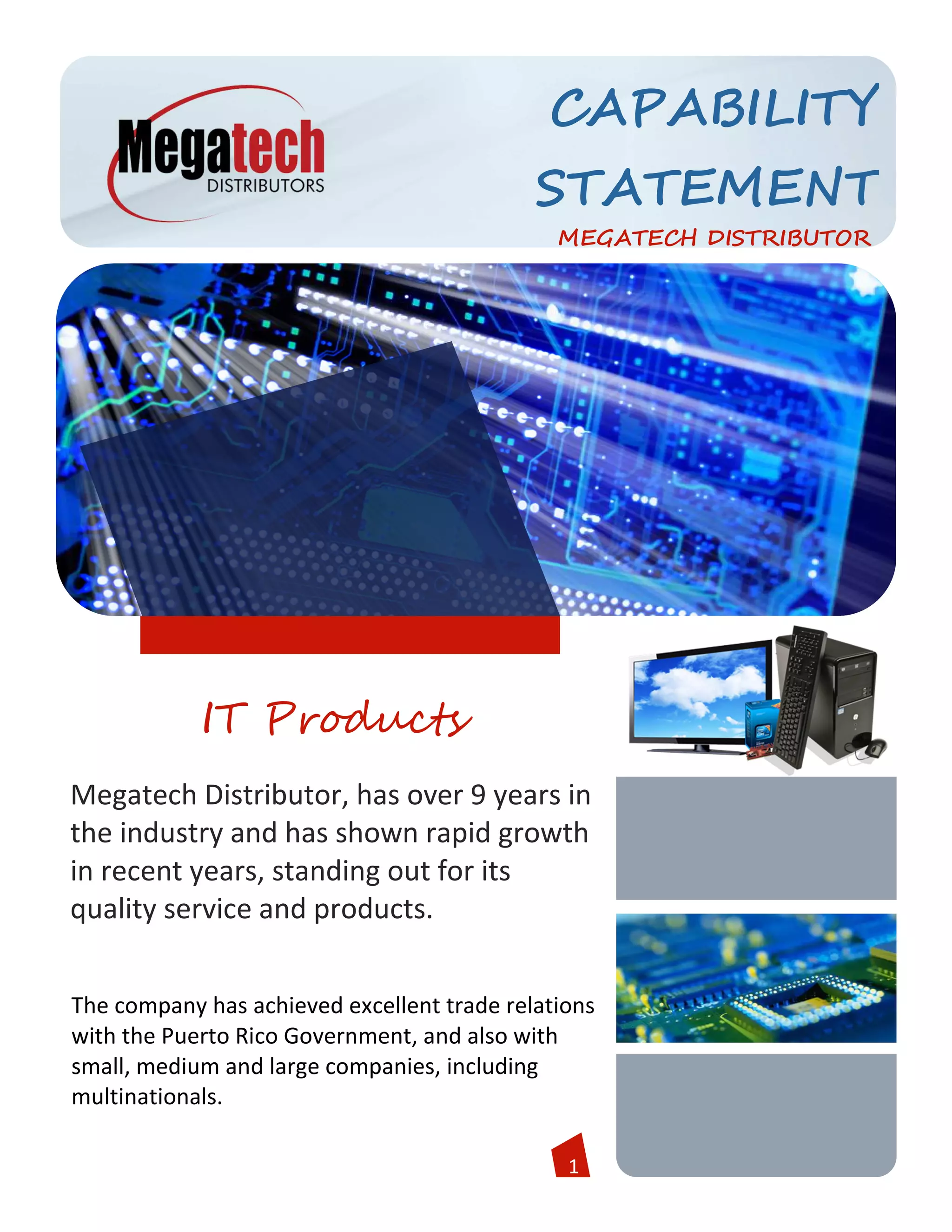 Capability Statement-Megatech | PDF