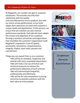 Capability Statement-Megatech | PDF