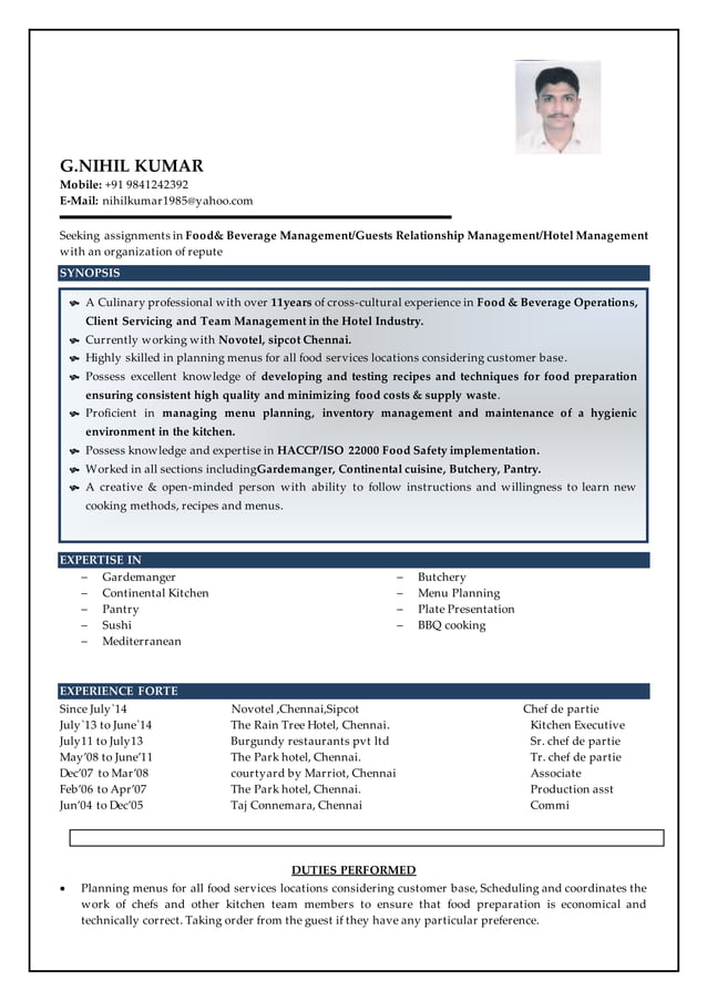 nihil kumar updated cv (1) (1) | PDF