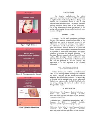 Project Summary i-Pregnancy | PDF