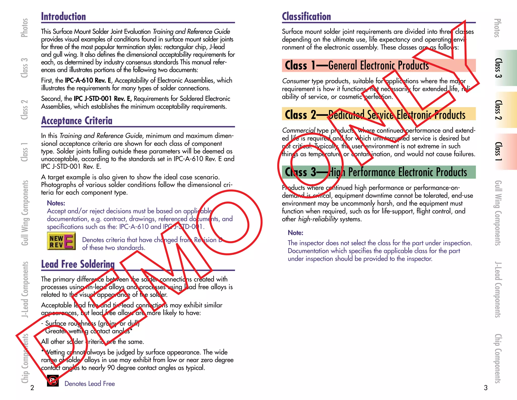 SOLDER FILLET STANDARDS DEMO BOOKLET DEFINITIONS | PDF