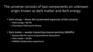 Dark Matter:Energy | PPTX