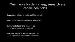Dark Matter:Energy | PPTX