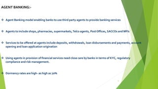 Banking Services to the Unbanked Sector – A | PPT