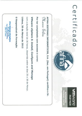 Formacao VMWare vSphere 5 | PDF