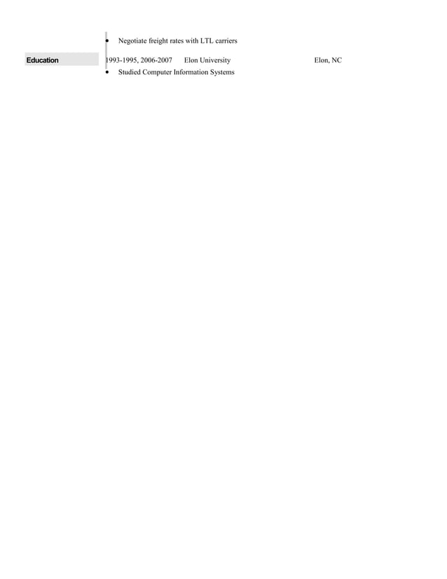 Misty Koch Resume | DOC