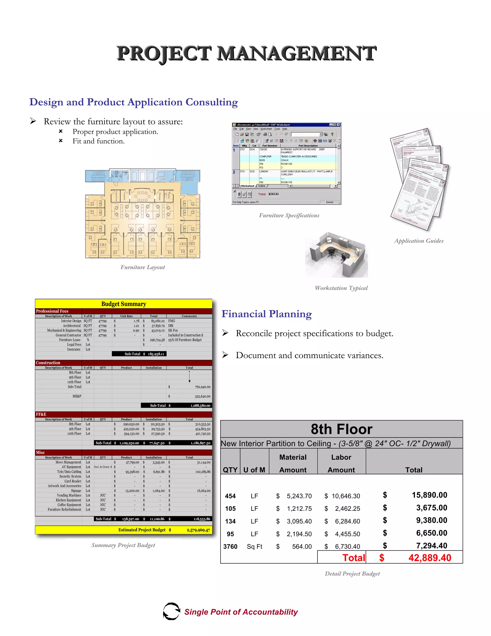 Project Management Services | PDF