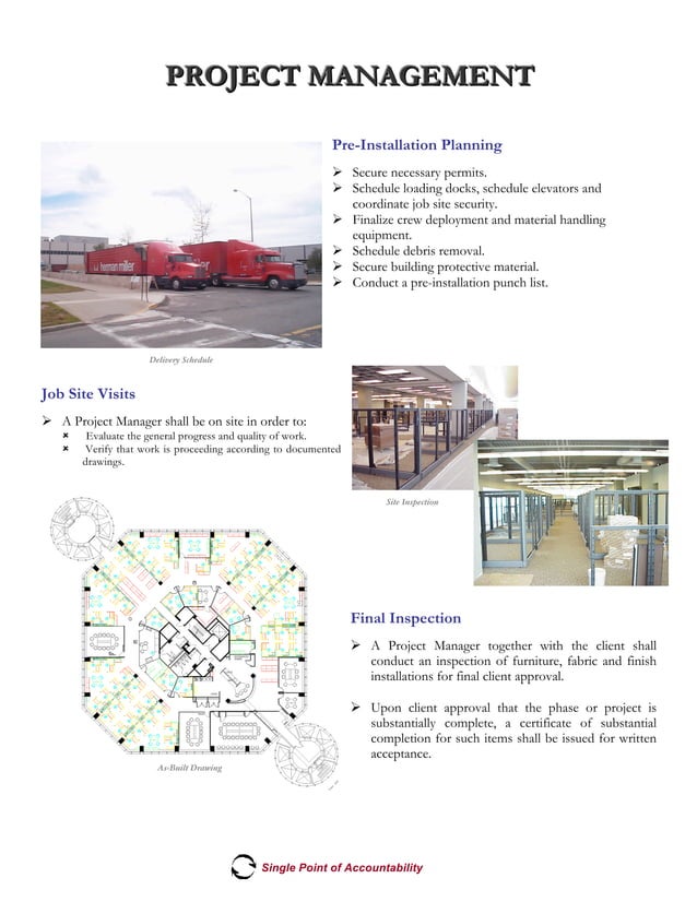 Project Management Services | PDF