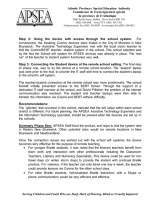 Cosmo Trial Information APSEA | DOCX