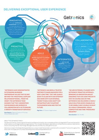 Getronics Company Brochure | PDF