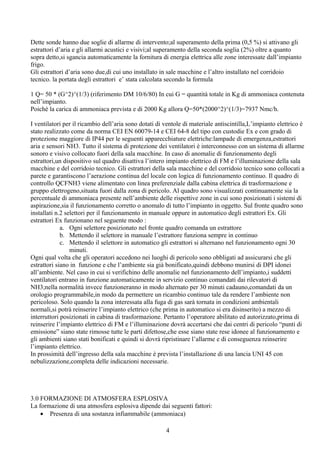 2.5 valutazione rischio esplosione impianto frigo | DOC