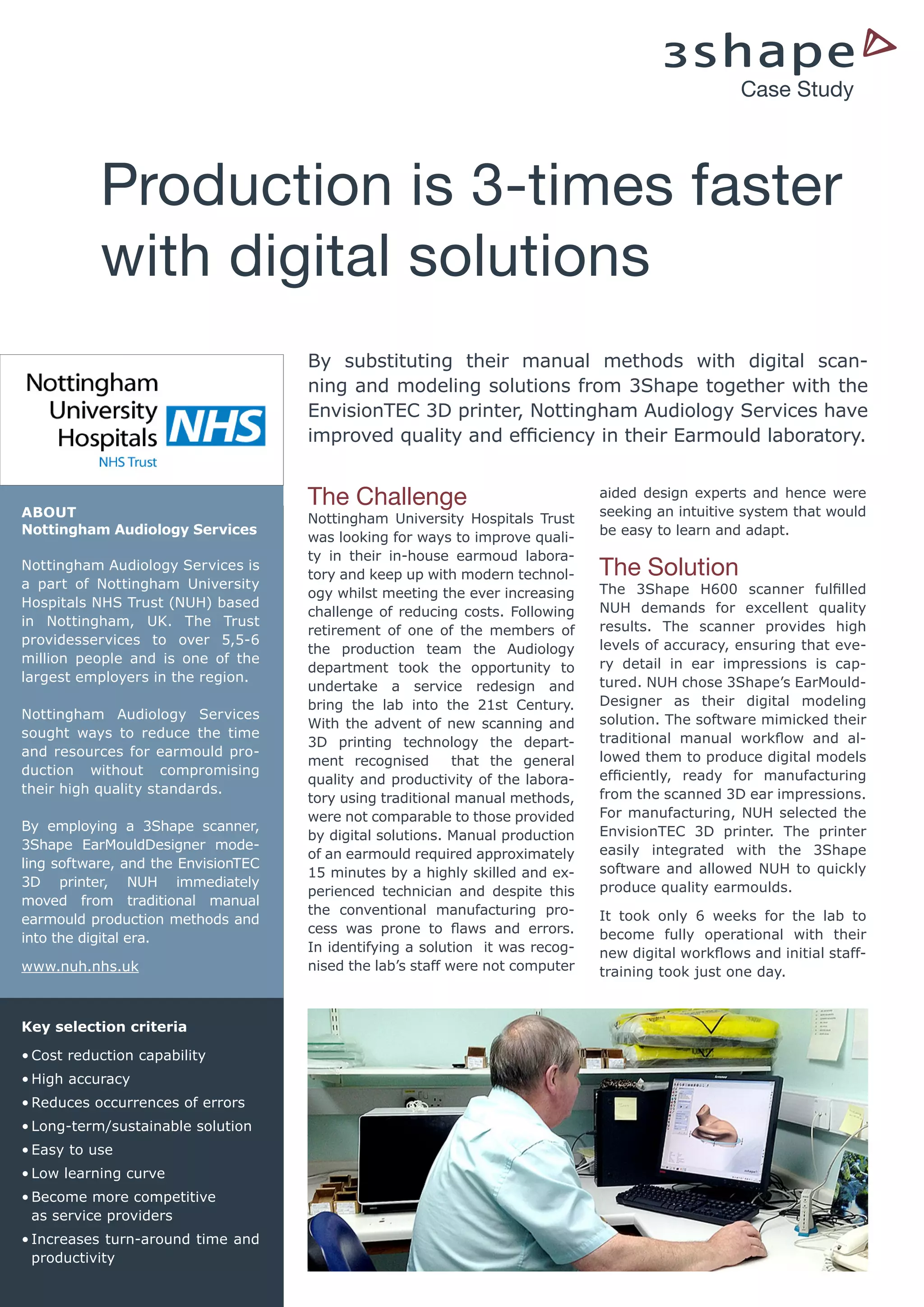 NUH Case Study | PDF