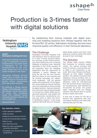 NUH Case Study | PDF