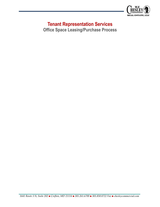 Tenant Rep Process | DOC