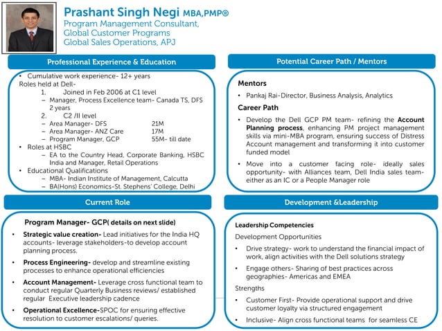 Talent Profile FY16- Prashant | PDF | Business Utilities | Business