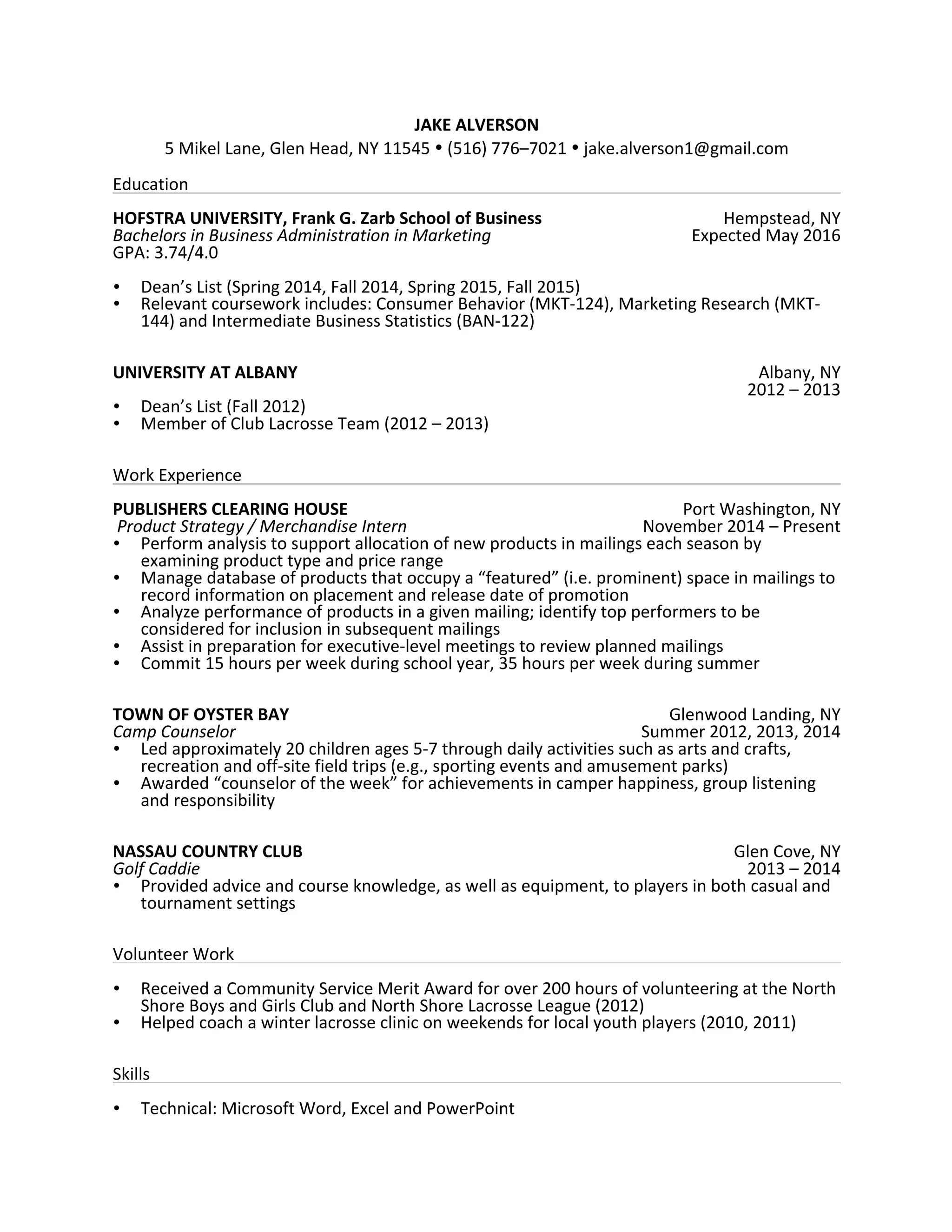 Jake Alverson_Resume | PDF