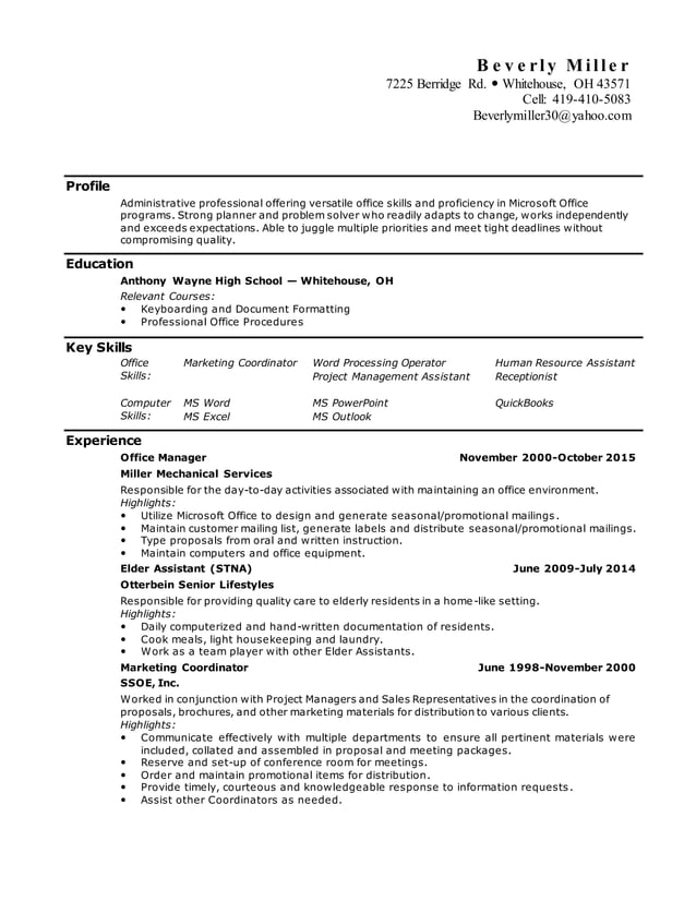 resume16 | PDF