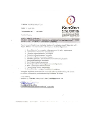 ROMAN RECOMMENDATION KENGEN | PDF