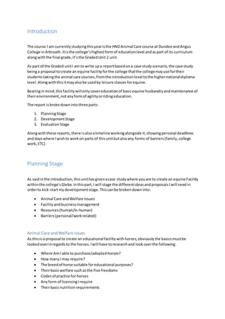 Graded unit - Planning stage - Jasmin Valentine | DOCX