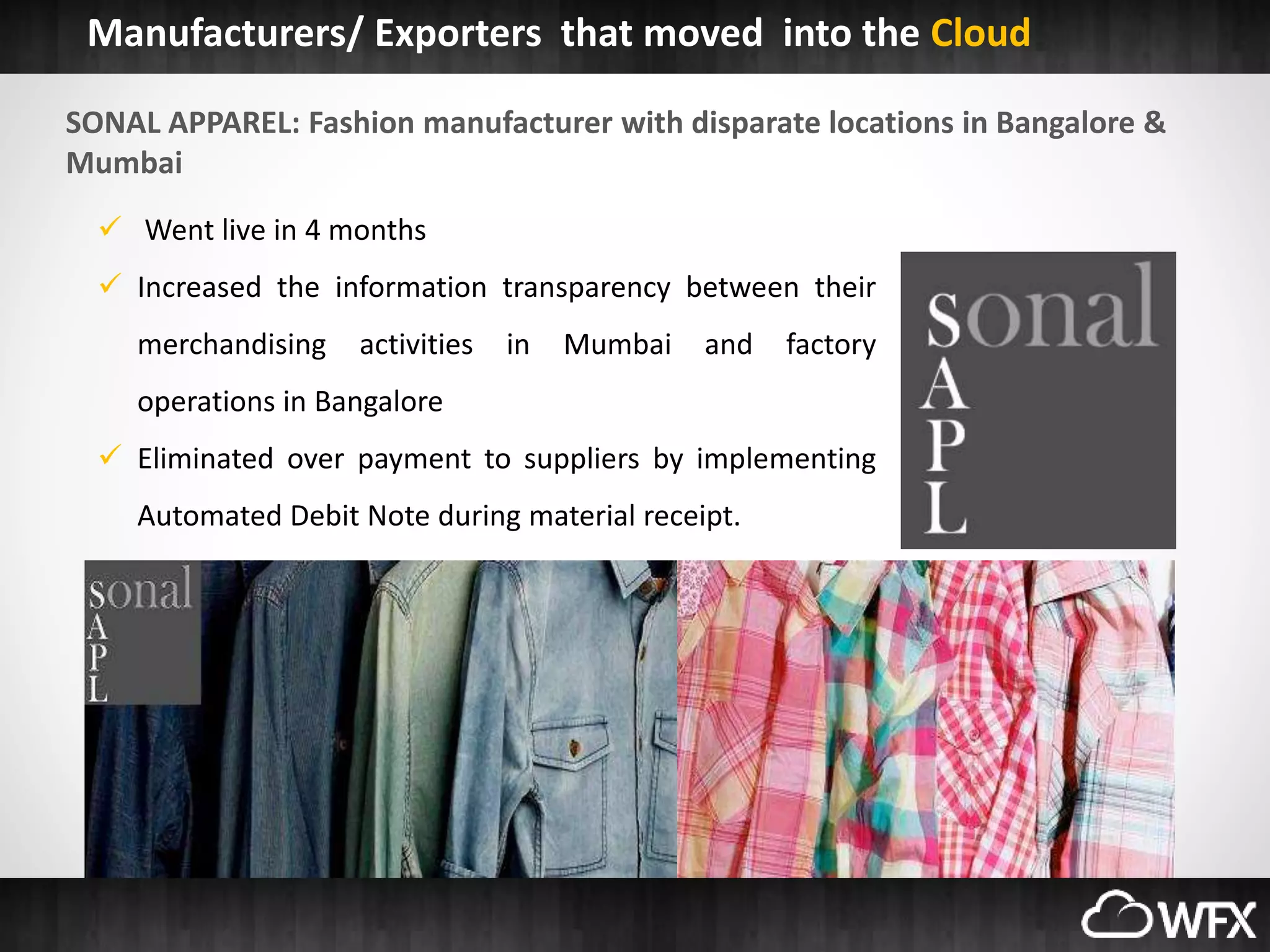 WFX Company Profile with Client cases | PDF