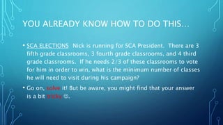 Multiplying Fractions PPT (VISIONS) | PPT