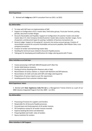 Rahul Behera Resume | DOC