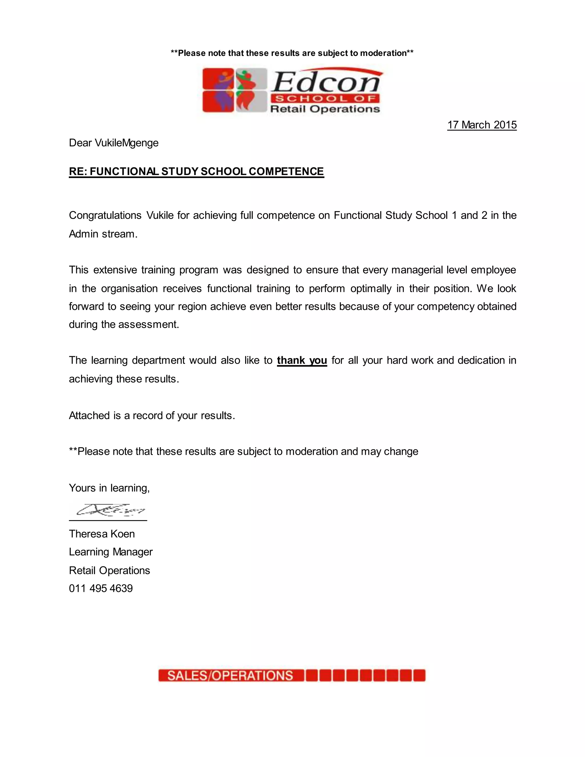 Vukile Mgenge competency letter | DOCX