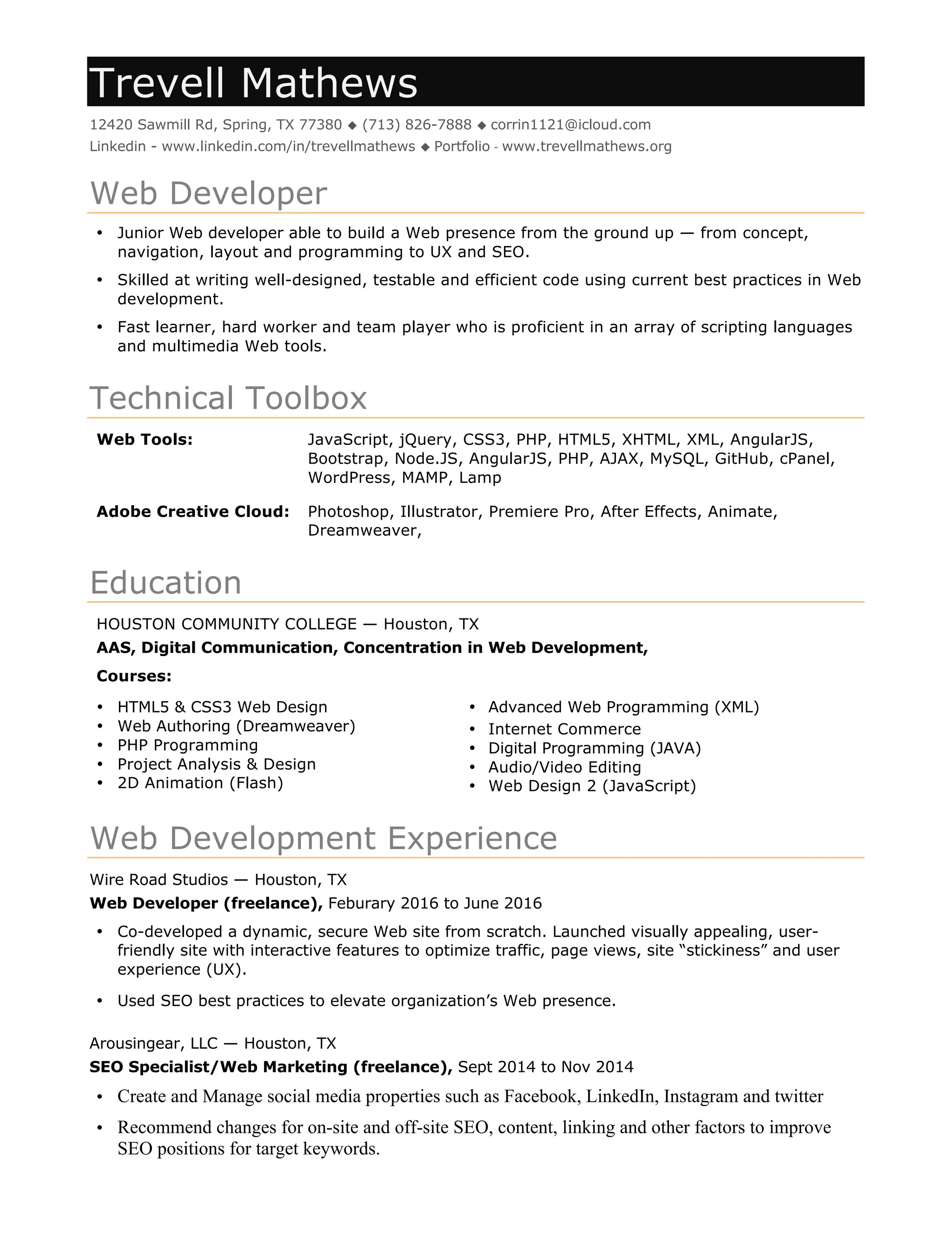 Web Developer 2017 | PDF | Web Development | Internet