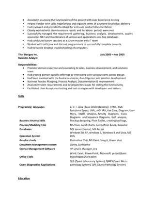 myresume | PDF