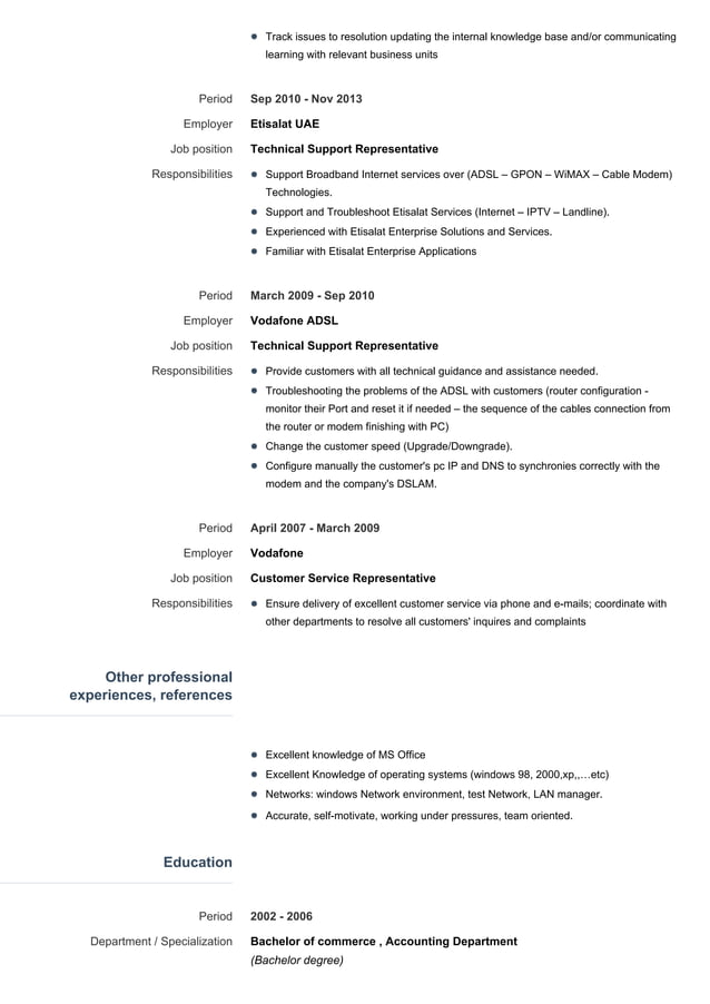 Gamal's CV | PDF
