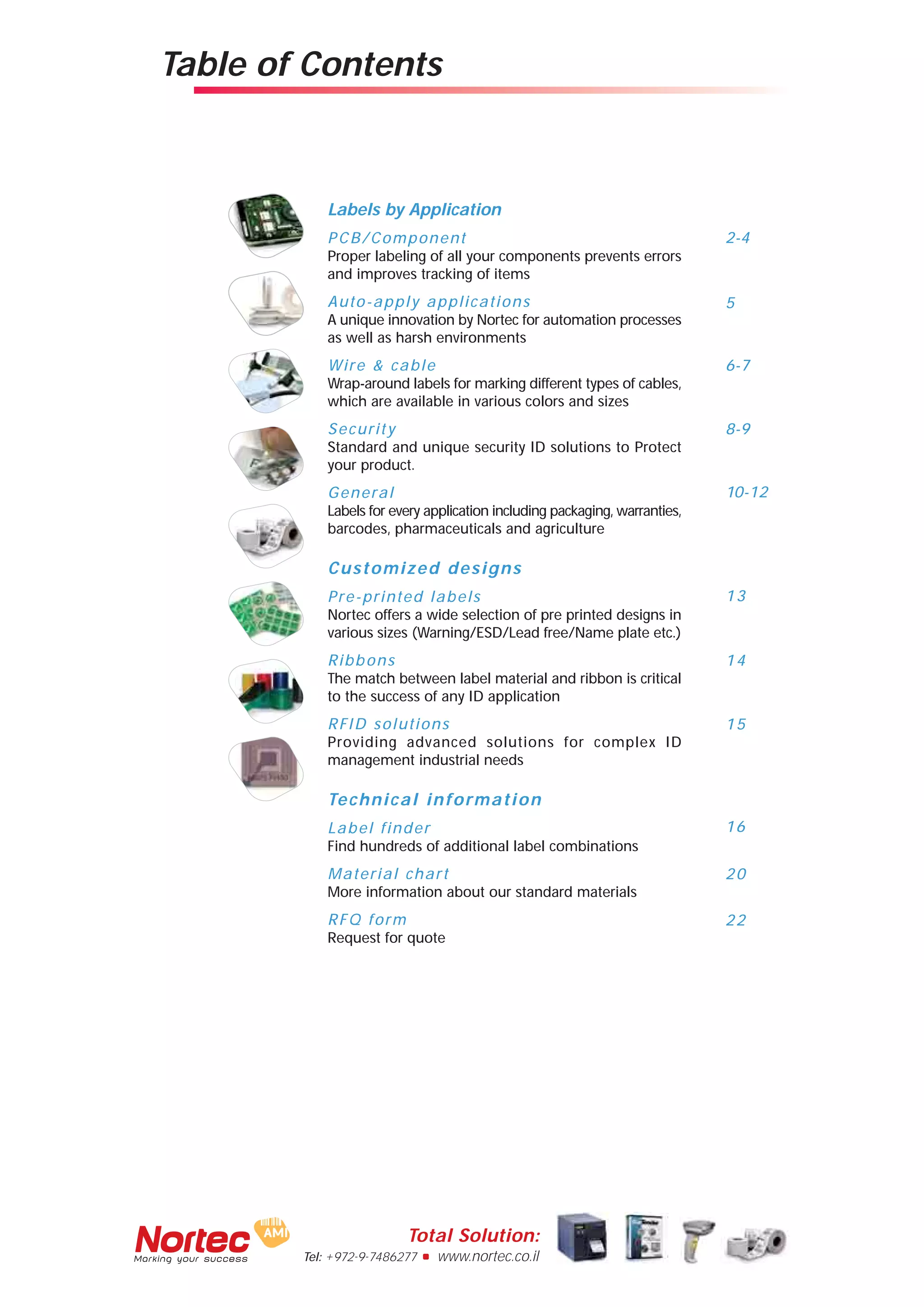 Nortec AMI Catalog | PDF