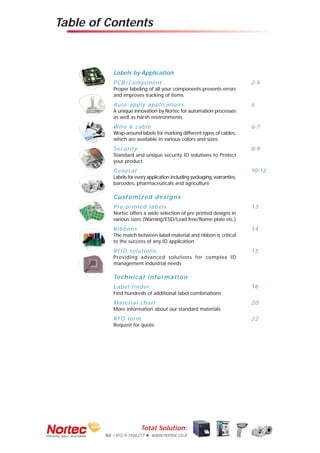 Nortec AMI Catalog | PDF