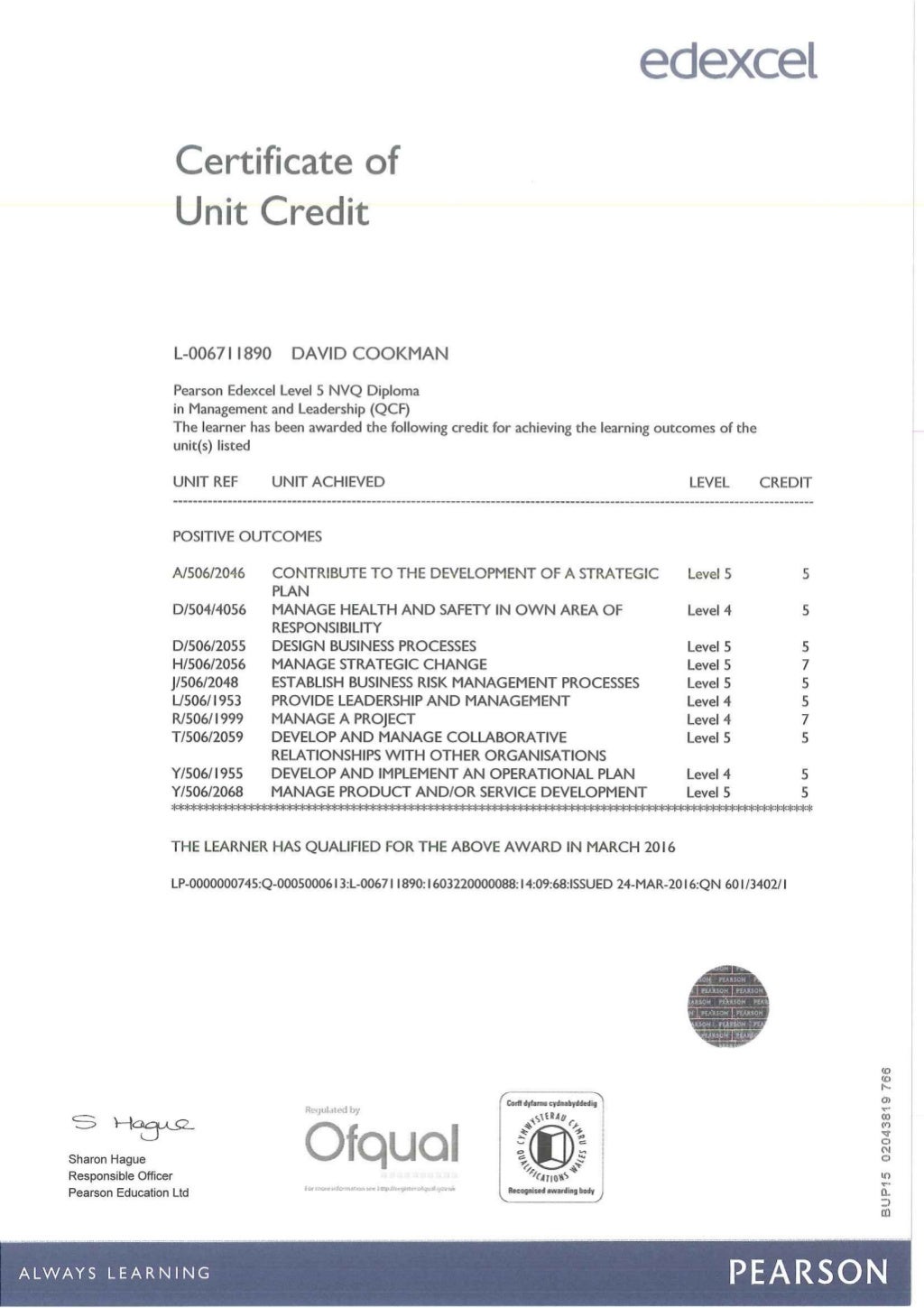NVQ L5 Certificate Modules 1 nvq-l5-certificate-modules-1