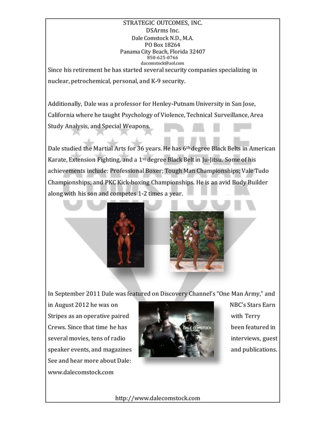 American Badass Bios | DOCX | Defense Industry | Industries