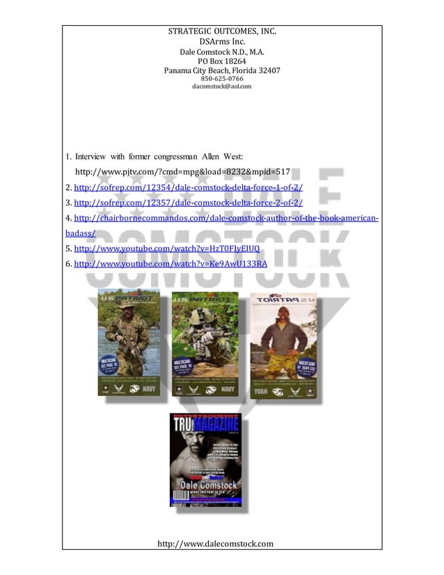 American Badass Bios | DOCX | Defense Industry | Industries