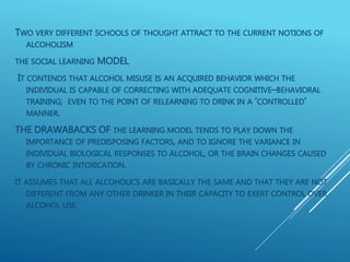 PATHOLOGY OF ALCOHOL DEPENDENCE | PPTX