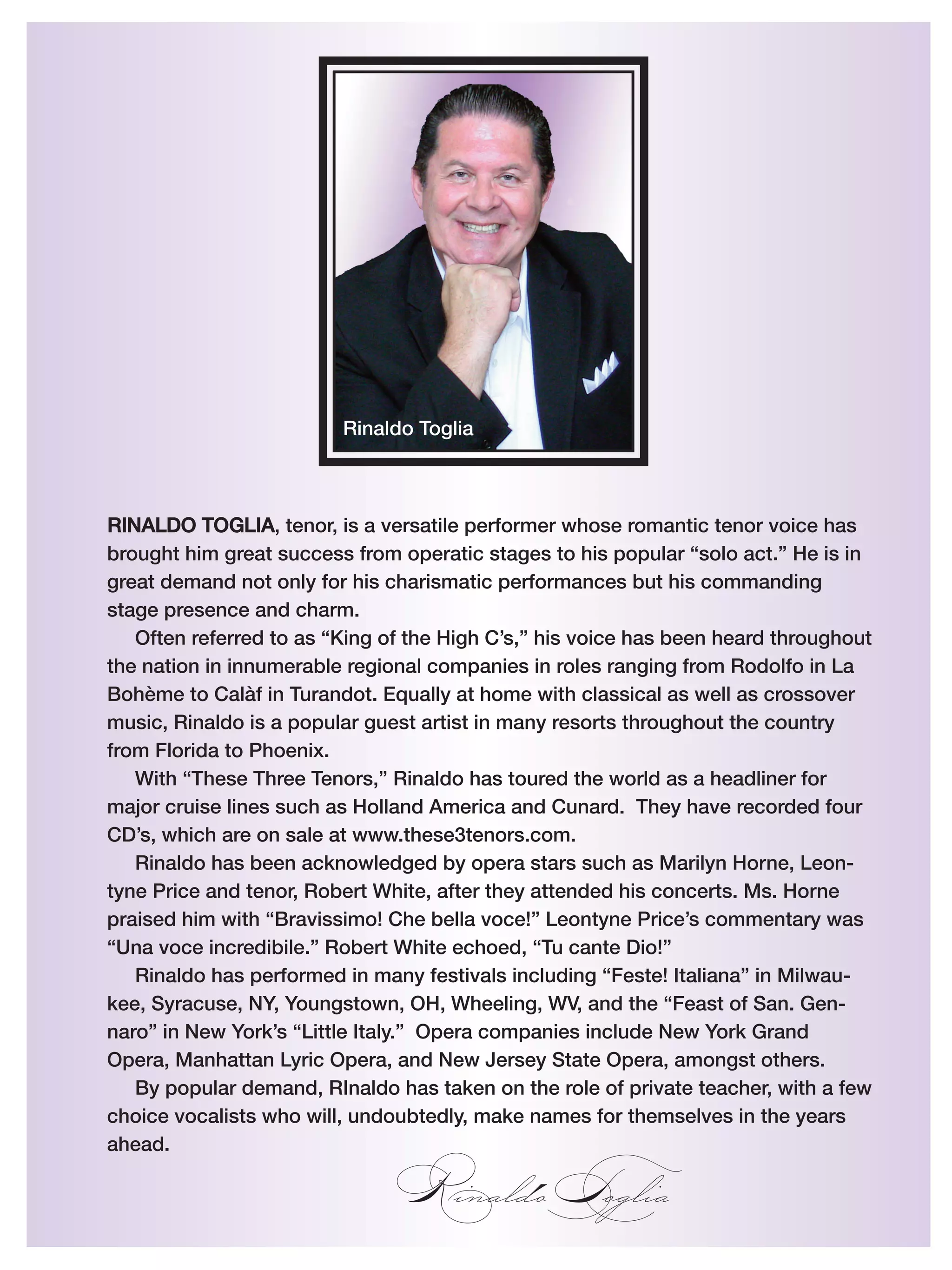 Ronald Bio Flyer_Layout 1 | PDF