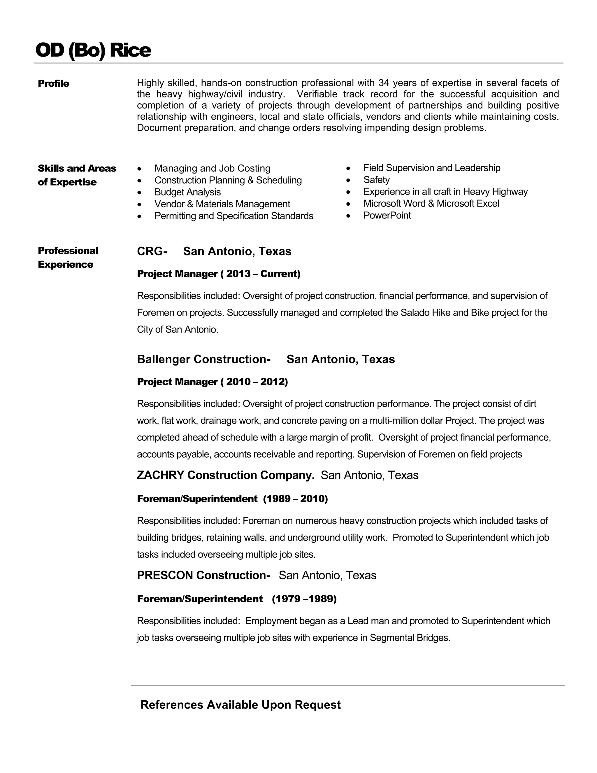 Bo Resume | PDF