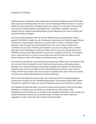 Internship Report - Mercedes-Benz Accessories GmbH | PDF