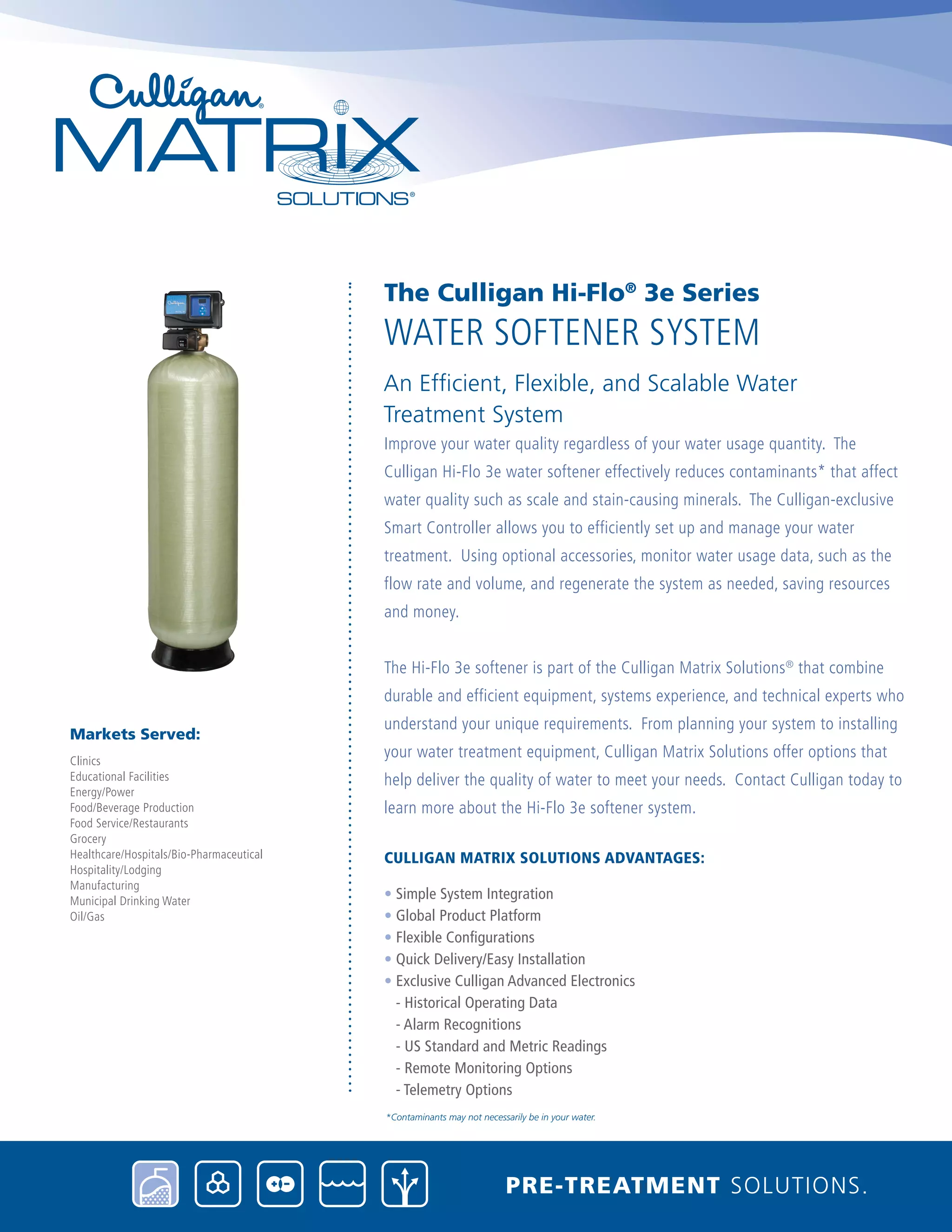 Culligan Hi-Flo3 water softener | PDF