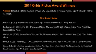 Orbis Pictus, Sibert, YALSA | PPT