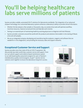 Sysmex Recruitment Brochure | PDF