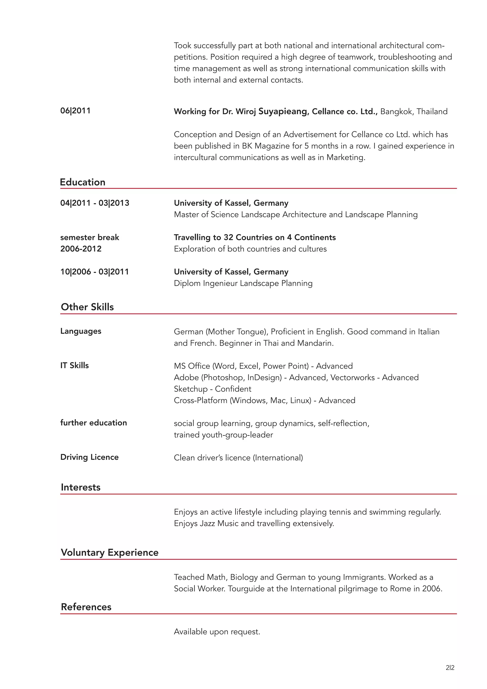 CV_Daniel King | PDF