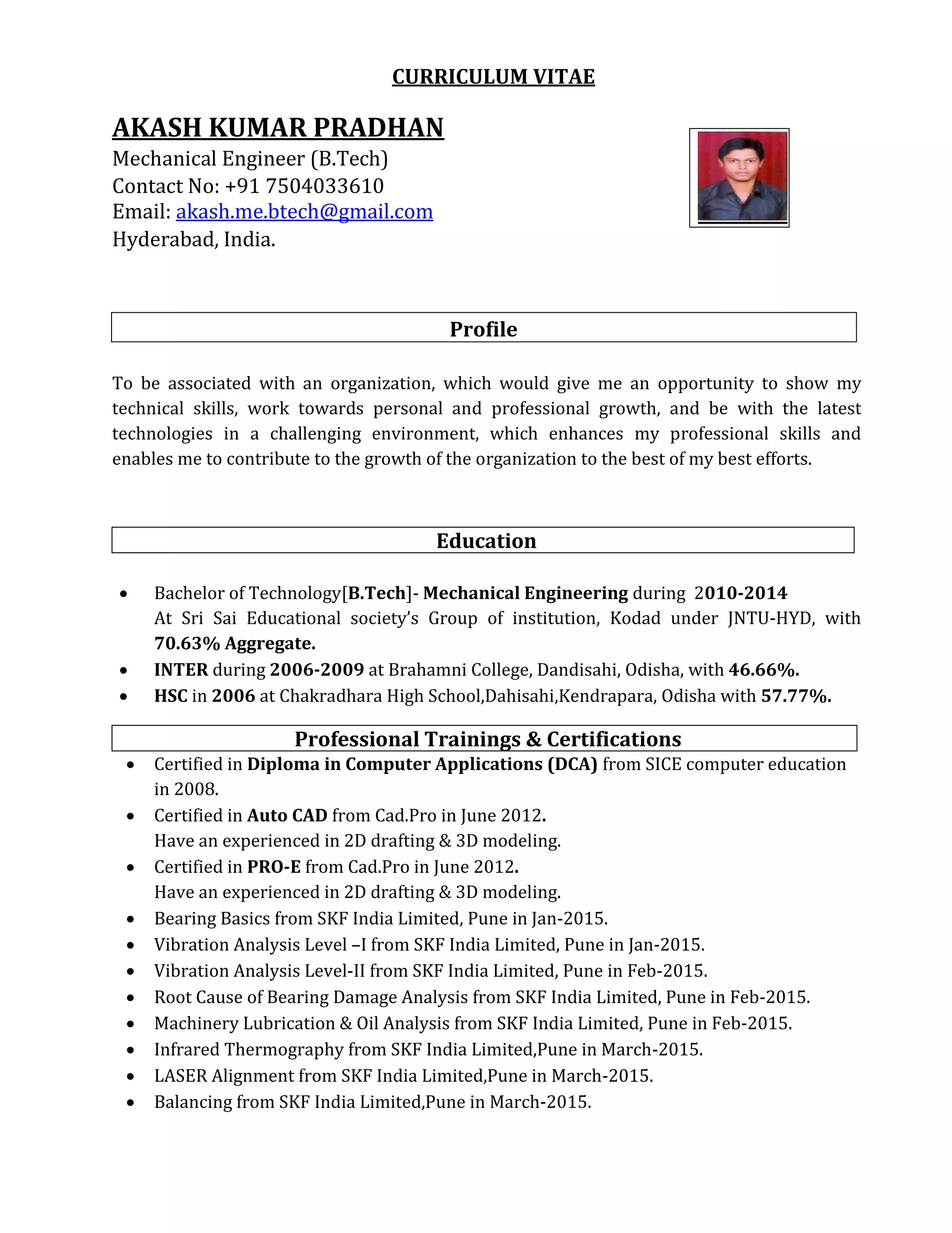 AKASH RESUME | PDF