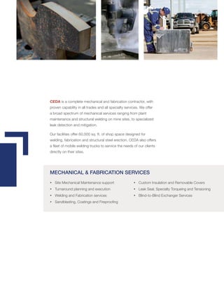 CEDA Brochure All Service Lines_2014 | PDF