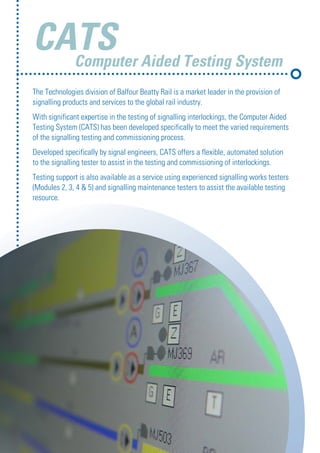 CATS Brochure | PDF